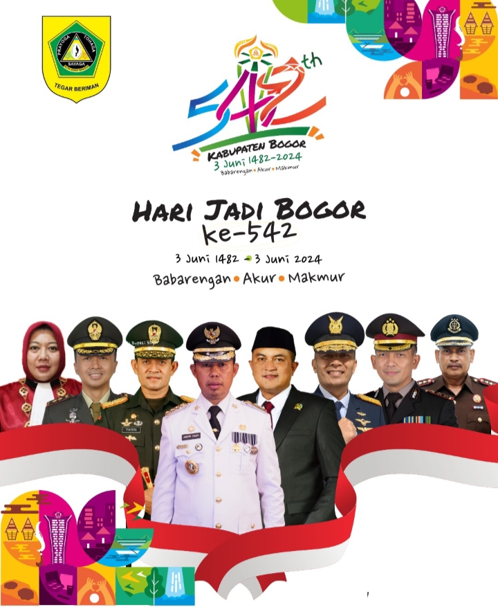 Pemerintah Kabupaten Bogor mengucapkan selamat Hari Jadi Bogor ke 542 - www.berimbang.com